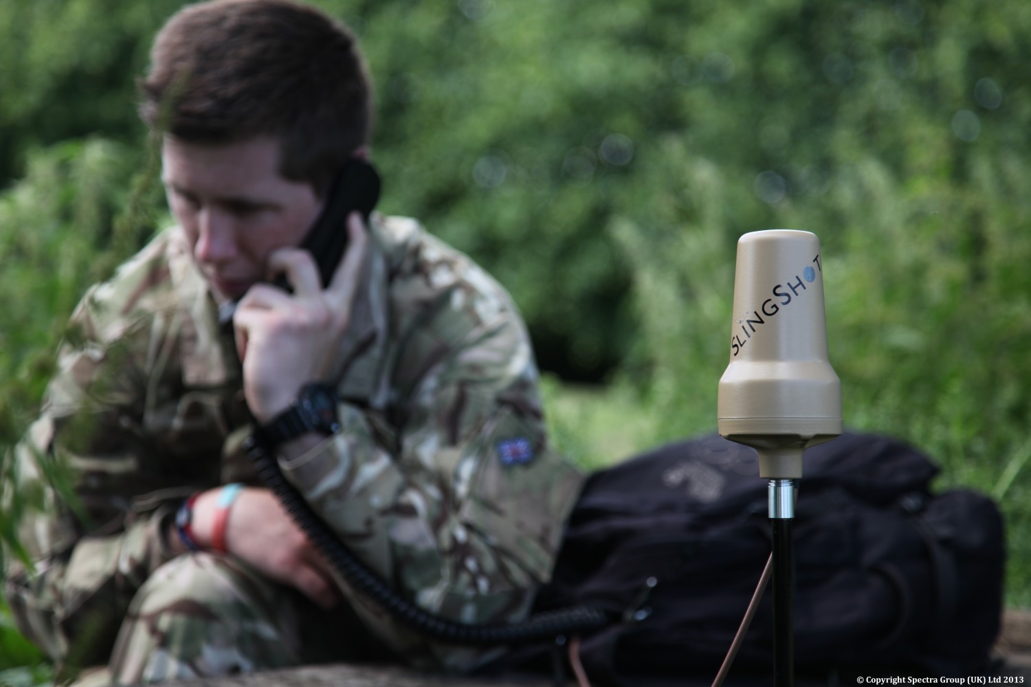 SlingShot Images Manpack Action - Spectra Group (UK) Ltd